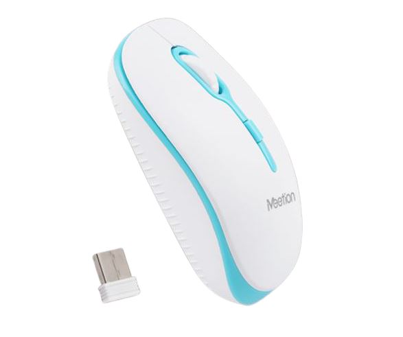 Meetion MT-R547(C) Wireless Mouse - 2.4GHz / 10m / Blue | Sagatronix