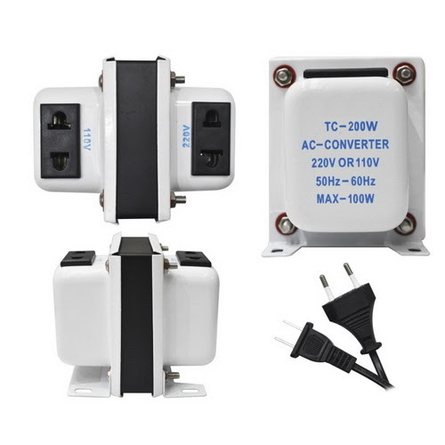 Genérico TC-200W Transformador de 110VAC-220VAC (2-vías) - 200w | Sagatronix