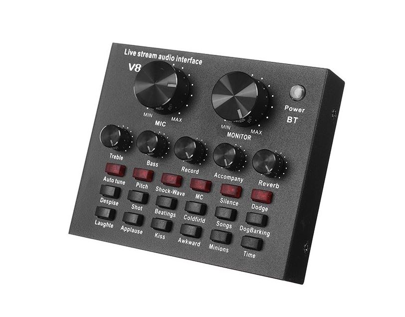 V8 Professional Live Sound Card | Sagatronix